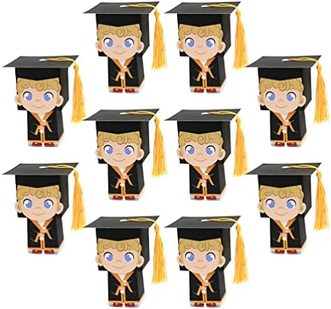 Amazon.com: Ipetboom 10pcs Graduation Cap Gift Box Graduation Party ...