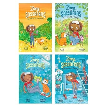 Zoey and Sassafras 4 Books Collection Set (Book #7 - Book #10): Asia ...