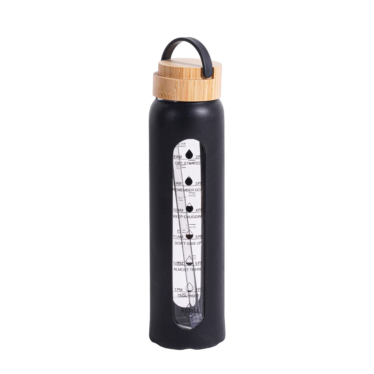 Snapklik.com : Sunkey Glass Water Bottle 32 Oz