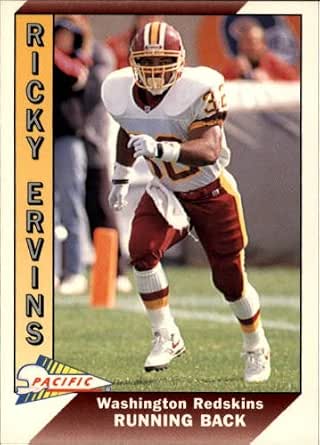 Amazon.com: 1991 Pacific #659 Ricky Ervins RC : Collectibles & Fine Art