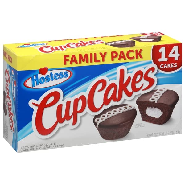 Amazon.com: Hostess, Cake Frosted Chocolate Family Pack, 22.2 Ounce ...