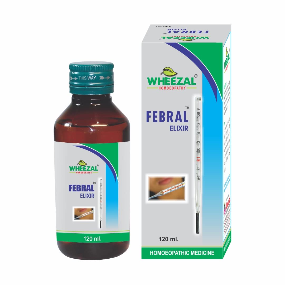 Wheezal Febral Elixier Syrup 120ML (PACK OF 2) : Amazon.in: Health ...
