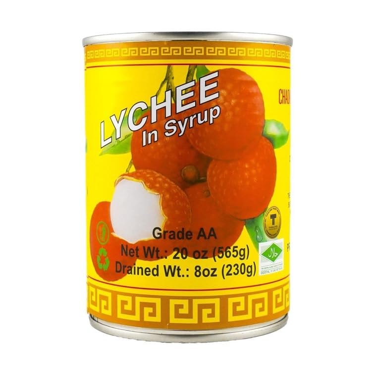 Amazon.com : Chaokoh Lychee in Syrup - Premium, Canned Lychee In Syrup ...