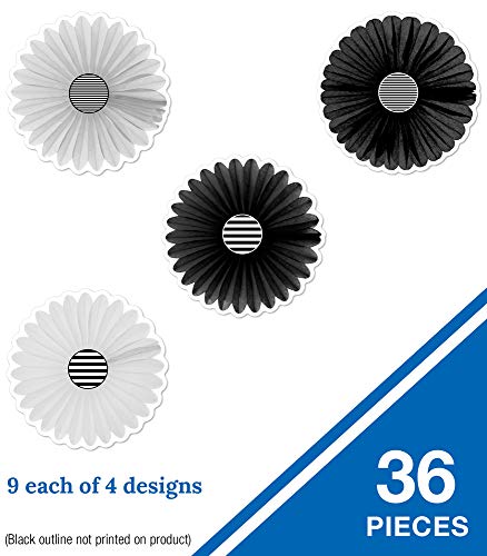 Snapklik.com : Schoolgirl Style Simply Boho 36-Piece Extra Large Black ...