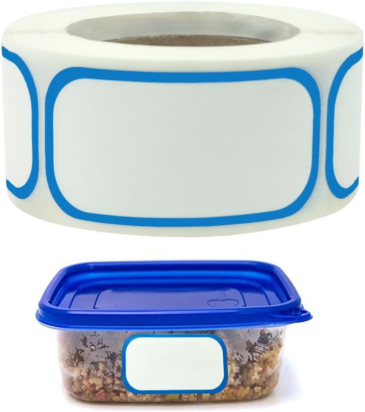 Amazon.com : 300PCS Freezer Labels, 1 x 2 Inch Food Labels to Write on ...