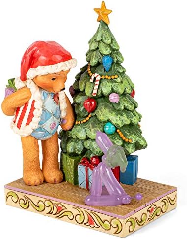 Amazon.com: Enesco Jim Shore Button and Squeaky Hiding Present ...