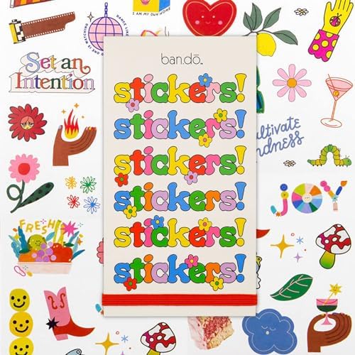 Amazon.com: ban.do Sticker Book with Over 700 Assorted Stickers and 35 ...