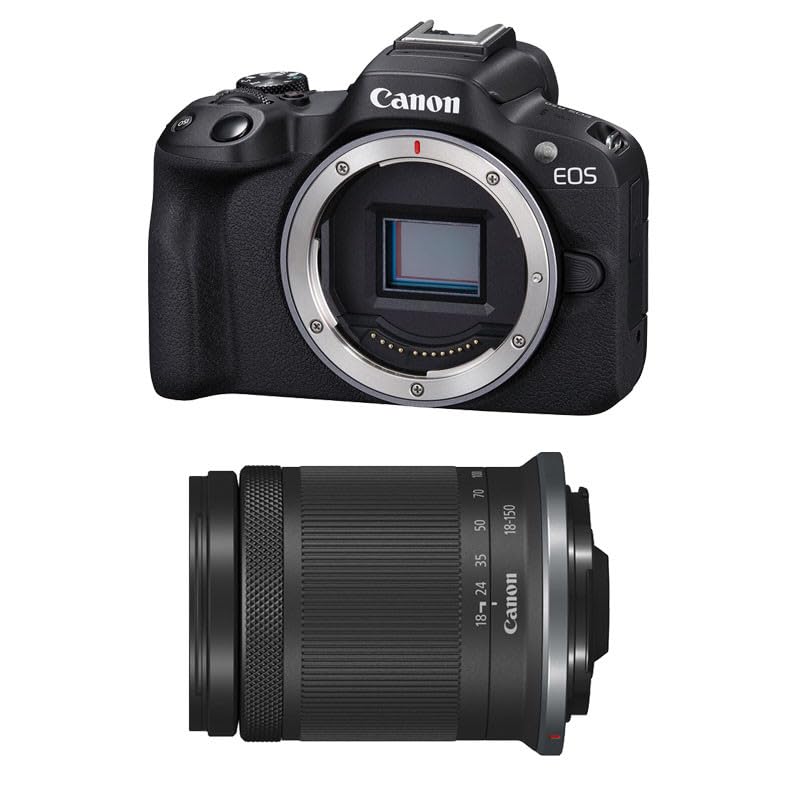 Canon EOS R50 Systemkamera + RF-S 18-150mm is STM Objektiv ...