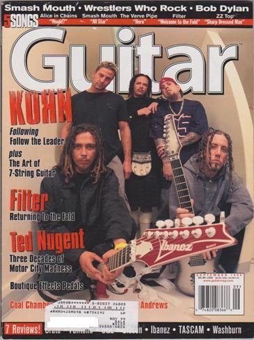 Guitar Magazine (September 1999) (Korn - following Follow The Leader ...