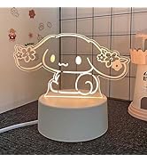 Amazon.com: 3D Cartoon LED Desk Lamp - 3 Color Change Decor Night Light ...