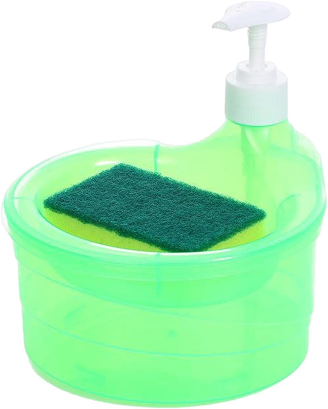 Amazon.com: Dishwashing Soap Dispenser, 2 in 1 Counter Dish Washing ...