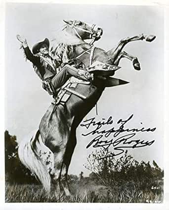 ROY ROGERS Coa Hand Signed 8x10 Photo Autograph Authentic - JSA ...