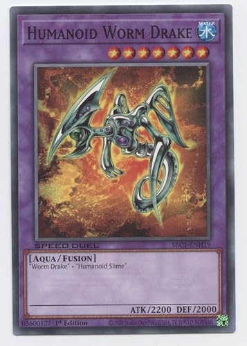 Amazon.com: Humanoid Worm Drake - SBC1-ENH19 - Common - 1st Edition ...