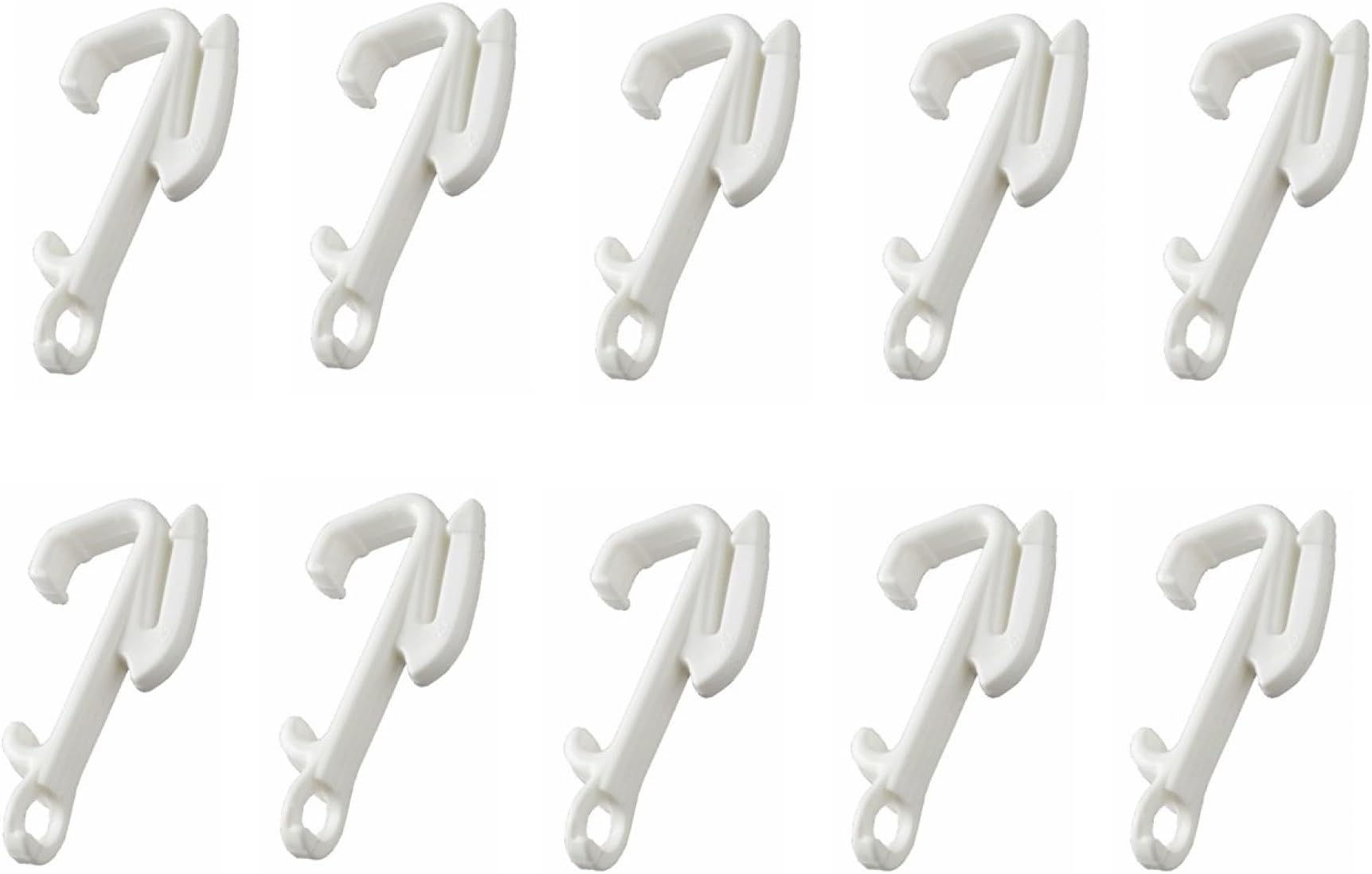 Swish Sologlyde Extra Curtain Track Hook Gliders, White, 10 Pack ...
