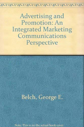 Advertising and Promotion: An Integrated Marketing Communications ...