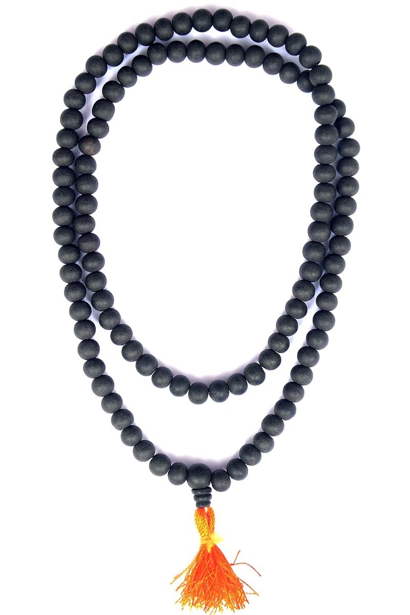 Karungali malai 8mm|Unpolished Natural Color | Malai |Original ...