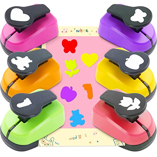 Snapklik.com : Paper Punches, Valentines Day Heart Punch Shapes, 6PCS ...