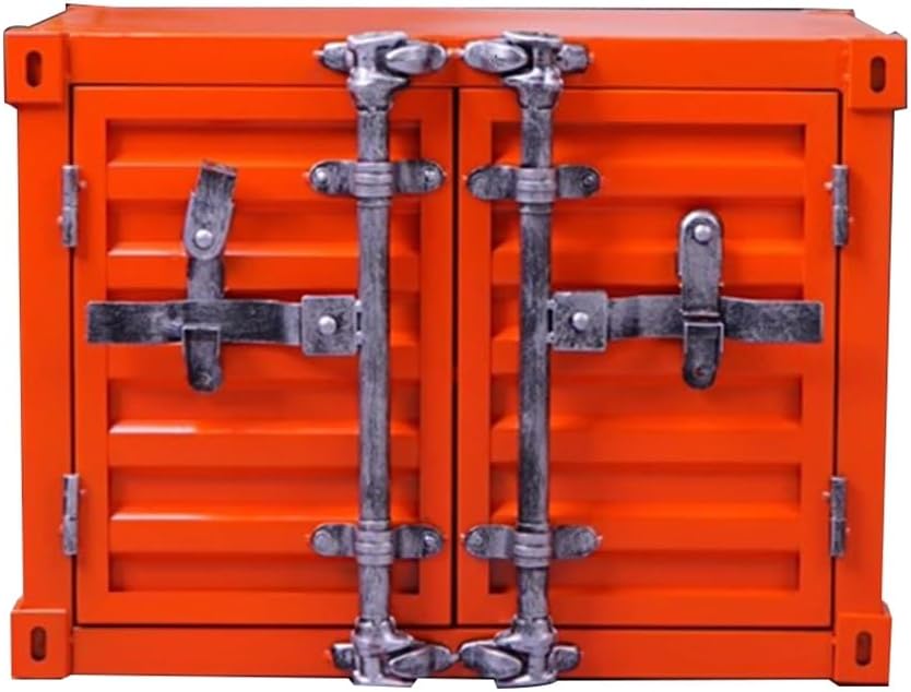 Amazon.com: Nightstand Night Stand Container Metal Storage Cabinet ...