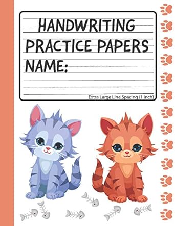 Handwriting Practice Papers: Blank Writing Sheets Book - Extra Large ...