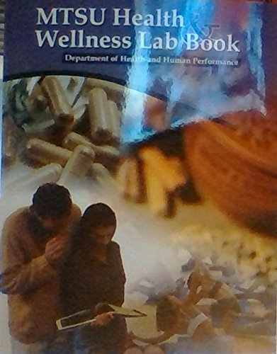 MTSU Health & Wellness Lab Book: Department of Health and Human ...
