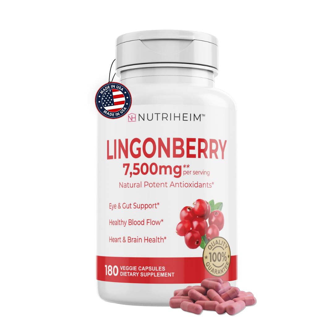 Amazon.com: Lingonberry Powder 7500mg for Urinary Tract, Blood ...