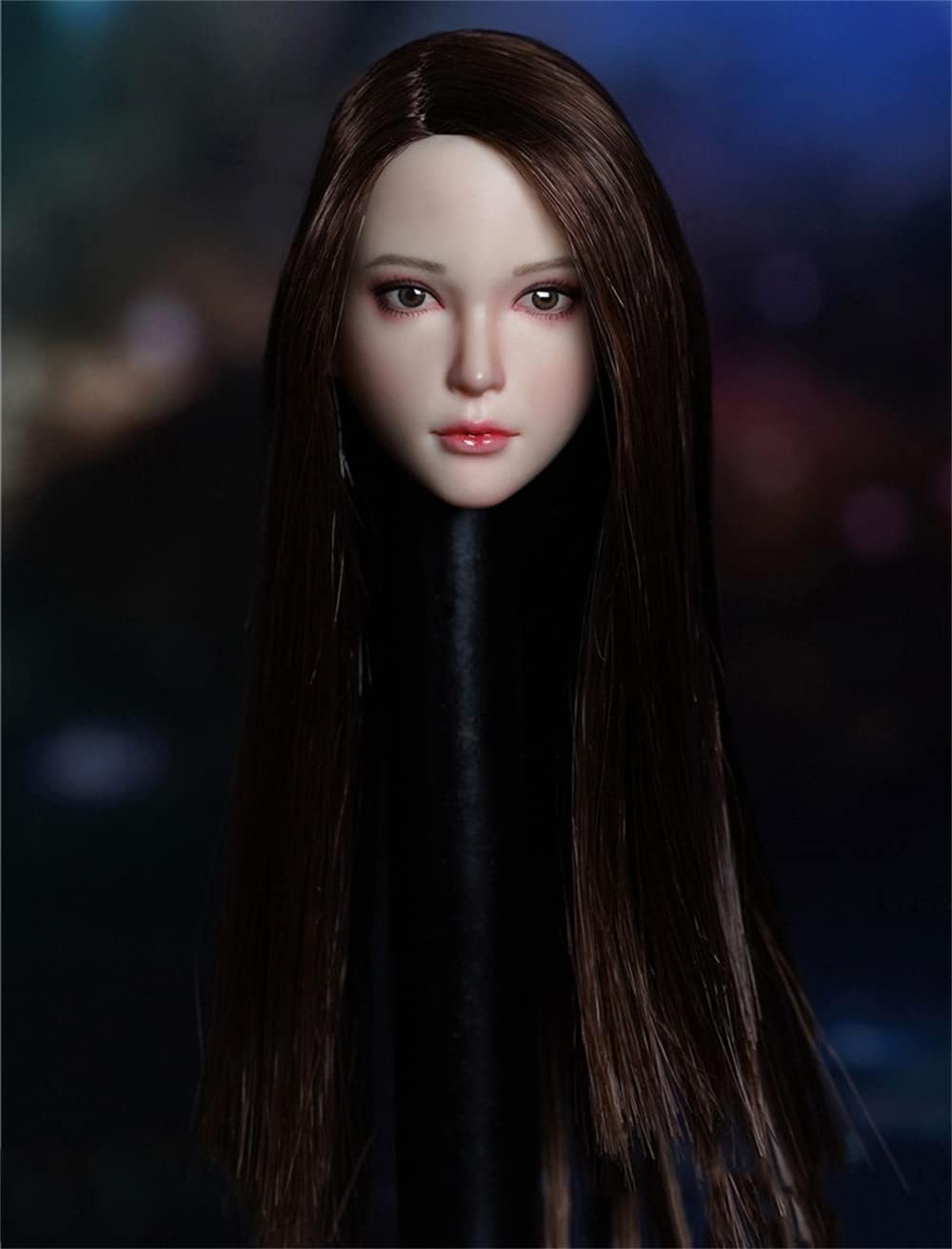 Amazon.com: HiPlay Super Duck 1/6 比例女公仔頭雕,迷人女孩娃娃頭,適用於 12 英吋(約 12 公分)可動公 ...