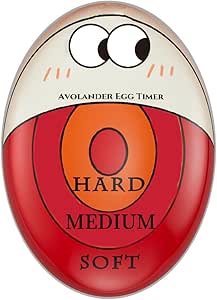 Amazon.com : Avolander Egg Timer Sensitive Hard & Soft Boiled Color ...