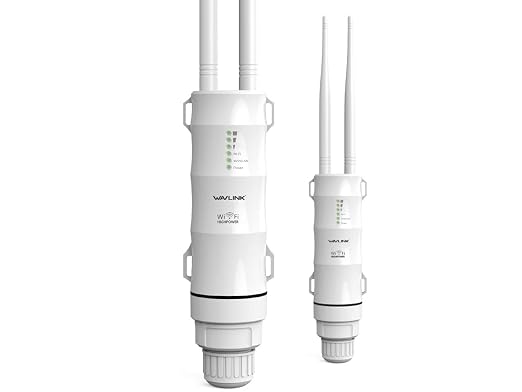 WAVLINK ARIEAL HD2 – AC600 Outdoor WiFi Access Point High Power Dual ...