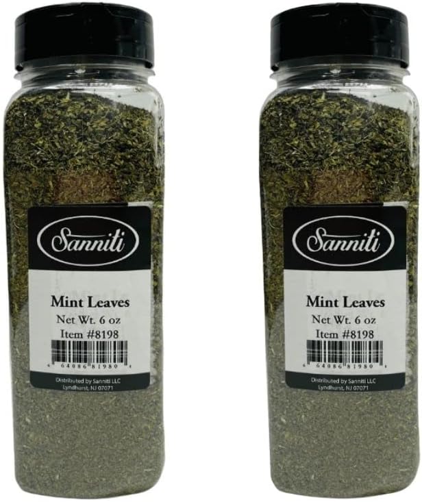 Amazon.com : Chefs Quality Crushed Mint Leaves 24 OZ : Peppermint Leaf ...