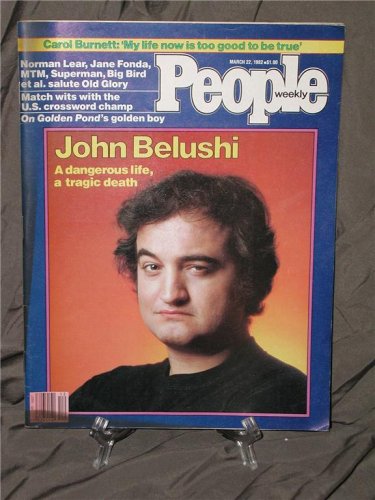 People Magazine Back Issue March 1982 Tragic Death of John Belushi ...