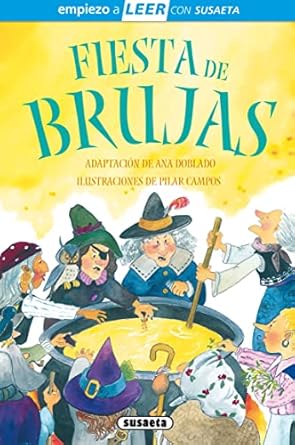 Amazon.com: Fiesta de brujas (Empiezo a LEER con Susaeta - nivel 1 ...