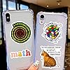 Amazon.com: Cute Math Stickers, I Love Math Decals, 50PCS Funny Maths ...