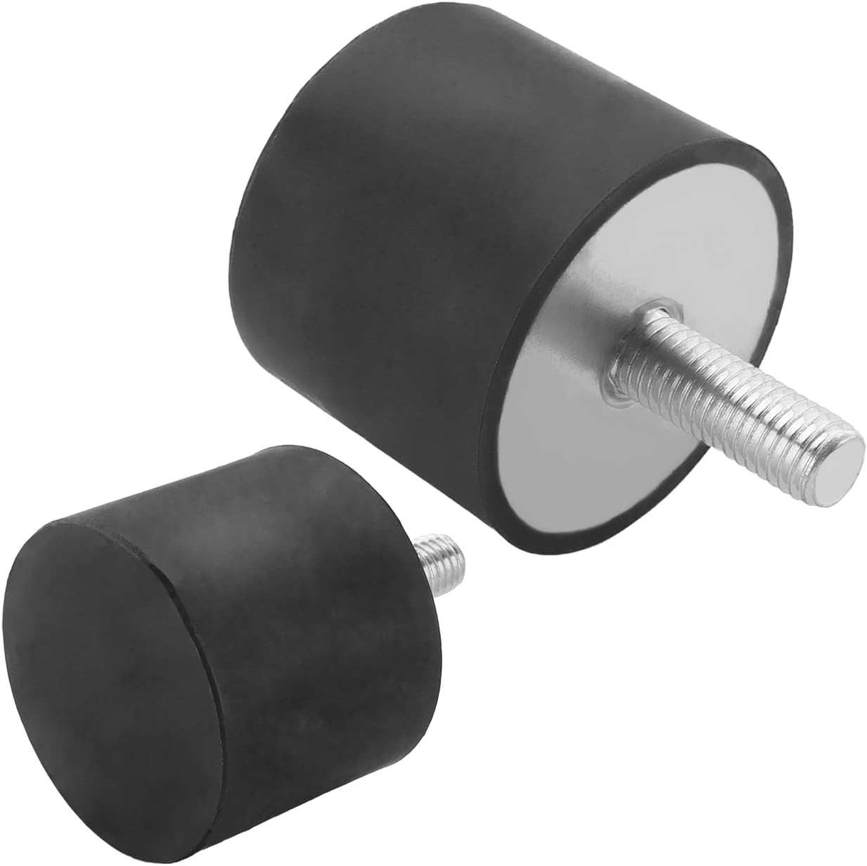 Amazon.com: 4PCS M10 Rubber Vibration Isolator 60 x 60mm (DxL) Rubber ...