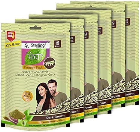 Amazon.com : SPK's Megha Mehandi Hair Care Powder – Megha Mehandi (Pack ...