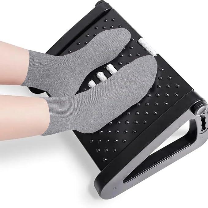 Amazon.com: Foot Rest Under Desk Adjustable, Ergonomic Adjustable Foot ...