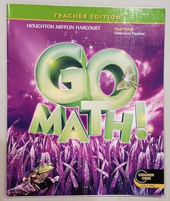 Amazon.com: Go Math! Grade 3 Teacher Edition Chapter 8: Understand Fractions (Common Core ...