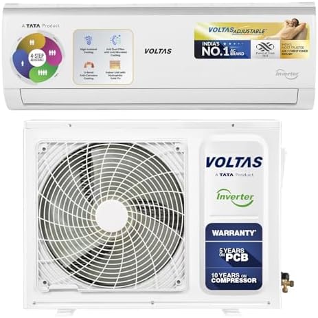 Voltas Adjustable Inverter AC, 1.5 Ton, 3 Star- 183V Vectra Prime ...