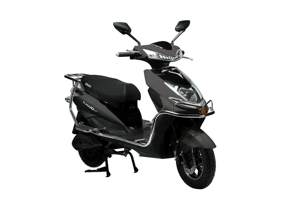 Okaya ClassIQ Electric Scooter | 60-70 km Range Per Charge | Grey | Li ...