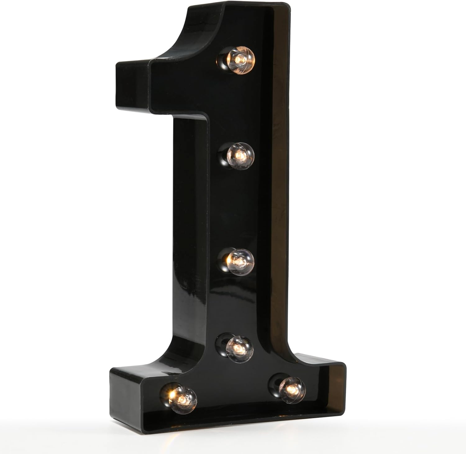 Amazon.com: OYCBUZO Light Up Black Alphabet Marquee Number Sign LED ...