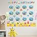Amazon.com: 68PCS Happy Birthday Paper Bulletin Board Set Under The Sea ...