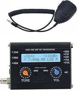 Zilimontt 5W QRP Transceiver QCX-SSB SSB 3-Band All Mode HF Radio with ...