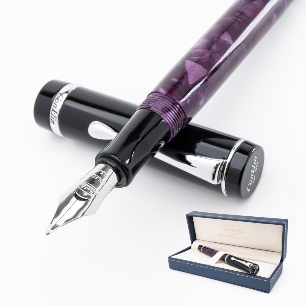 Amazon.com : Duragraph Fountain Pen Purple Nights - B : Office Products