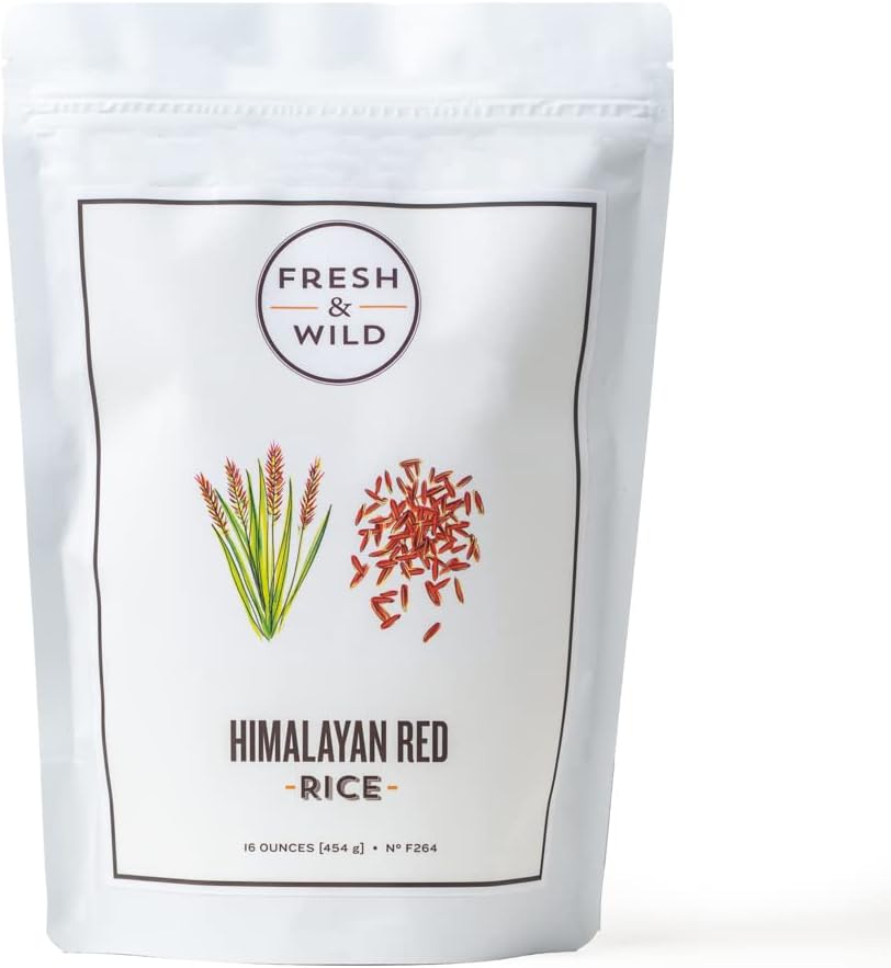 Amazon.com : Golden Crown Red Rice - Nutritious High Protien Fiber NON ...