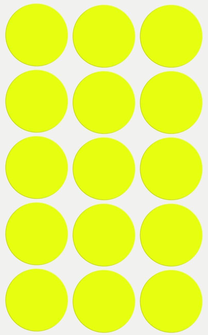 Amazon.com : Royal Green Color Coding dot Labels Sticker Round 1.25 ...