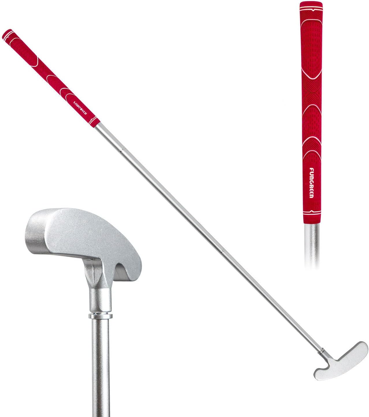 FUNGREEN Classic Stainless Steel Putter Club Two-Way Putter for Left ...