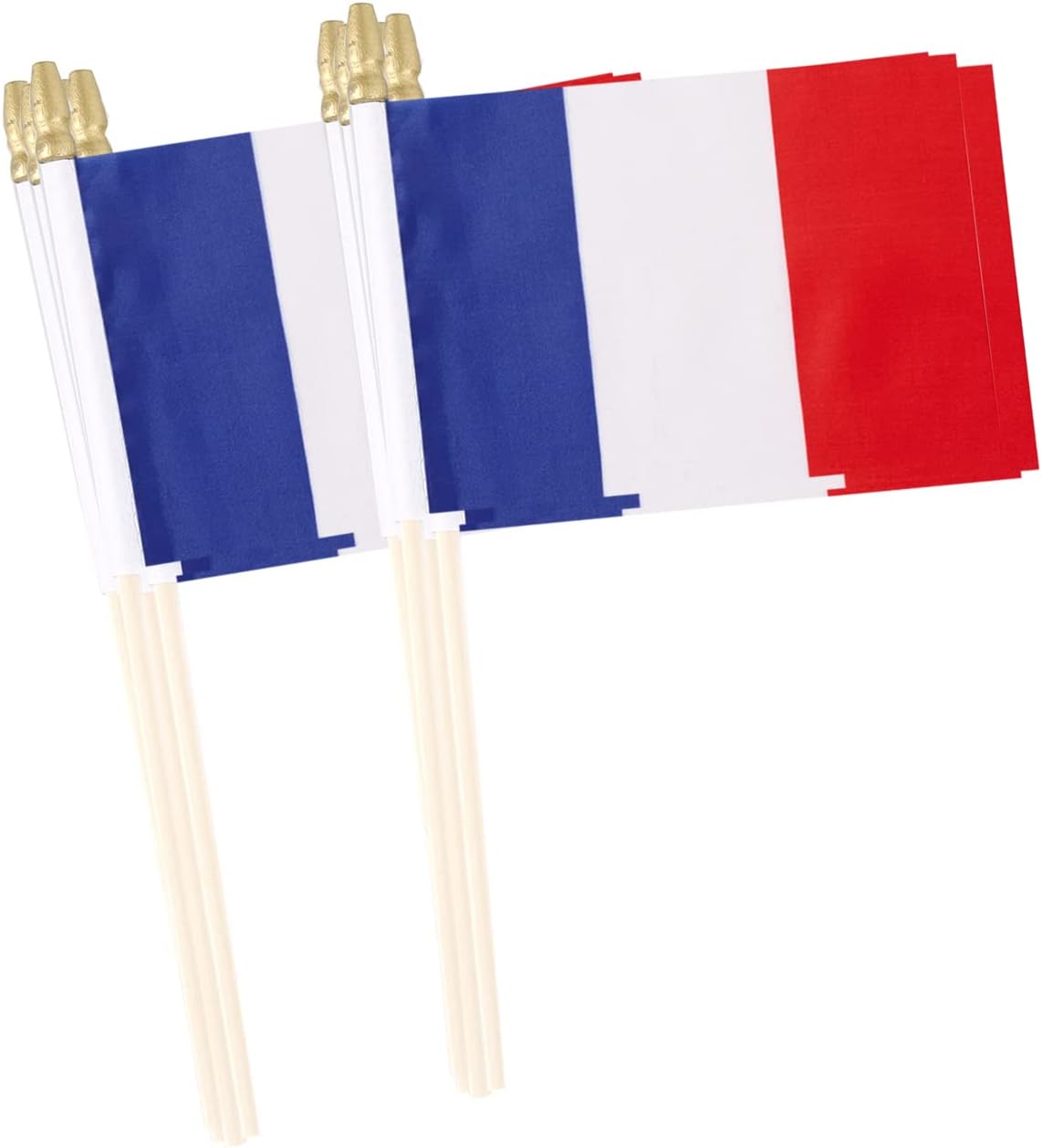 Amazon.com : Lebei Small France French Flag Mini Handheld 4x6 Inch ...
