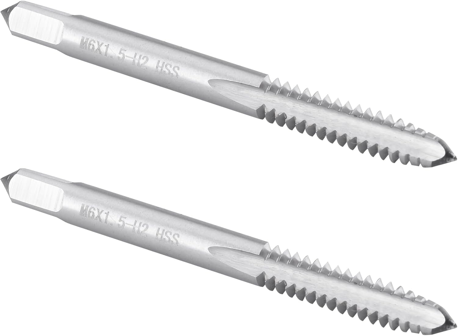 Amazon.com: Burkit 2pcs M6 X 1.5 Thread Tap Right Hand, HSS M6 x 1.5 ...
