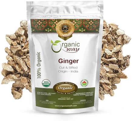 Amazon.com: Anthony's Organic Ground Ginger Root, 1 lb, Gluten Free ...