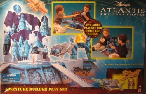 Amazon.com: Disneys Atlantis: The Lost Empire Adventure Builder Play ...