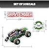 Amazon.com - Monster Jam Grave Digger Decals - Set of 7 Grave Digger ...